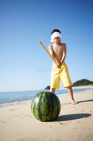 Suika-wari – the game of splitting a watermelon | YOKOSUKA Liberty Cove ...